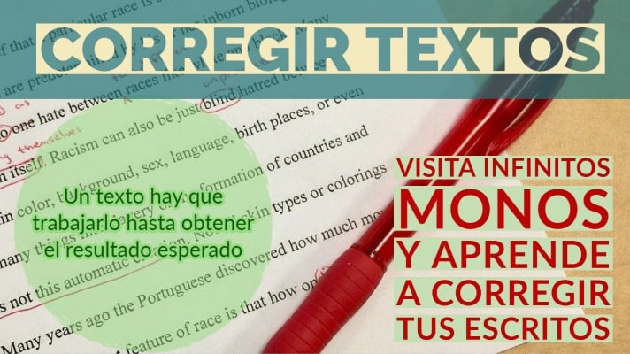 Corregir textos • Infinitos Monos